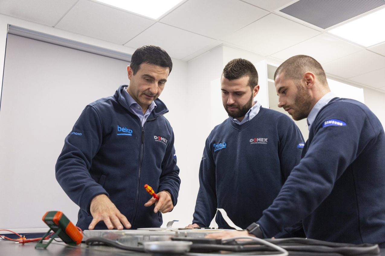 Our Repair Process Flow (Infographic) - Domex Ltd
